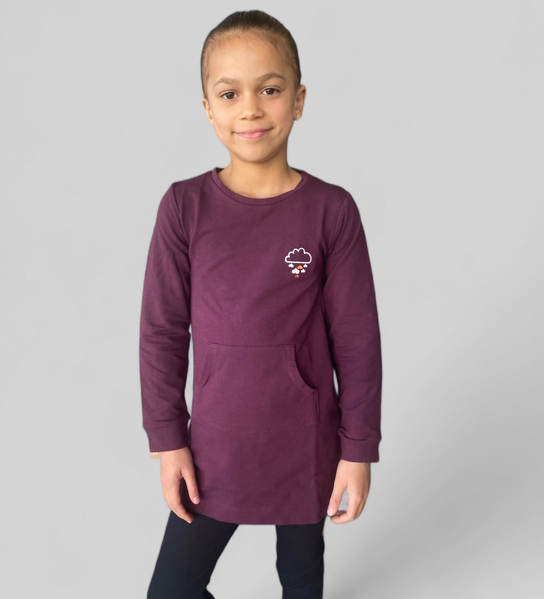 Rainy cloud pocket tunic kids 212201 E21 – GreatDeals
